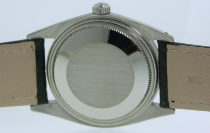 Rolex Oyster Perpetual Silver 1018 - Pre-Owned Mens Watches