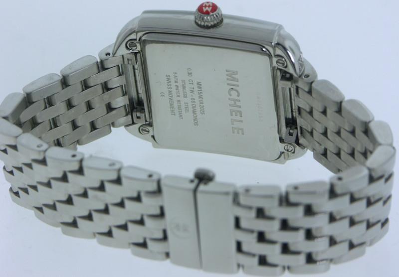 Michele Milou Diamond Mop Dial mw15a01a2025 - Pre-Owned Ladies Watches