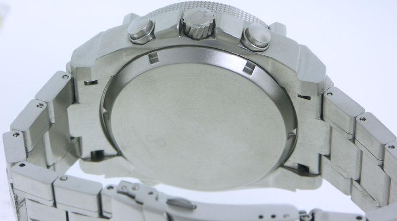 Bulova Champlain Black Chronograph 96b175 - Pre-Owned Mens Watches