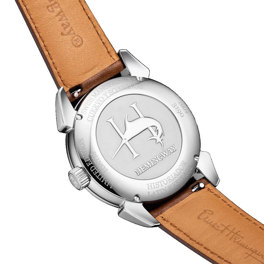 Hemingway Iconico 3190.1lcc - Cuervo Y Sobrinos Historiador wrist watch