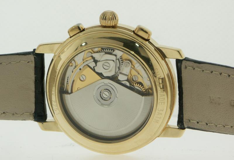 D.freemont 18kt Gold Tripple Date Moon 33010 - Pre-Owned Mens Watches