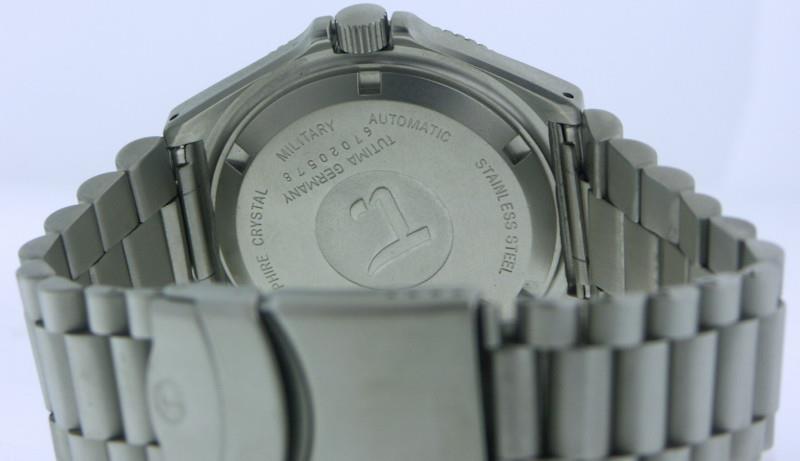 Tutima Pacific Diver Black Dial 670-01 - Pre-Owned Mens Watches