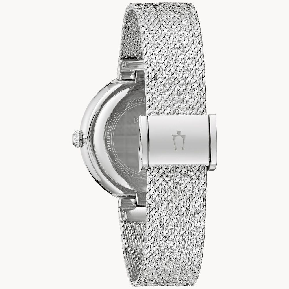 Crystal Quartz Silver Dial 96l329 - Bulova Classic wrist watch