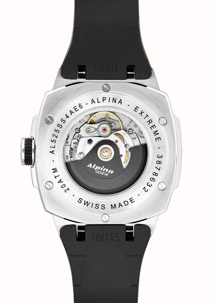 Extreme Automatic Black Dial al-525b4ae6 - Alpina Extreme Automatic ...