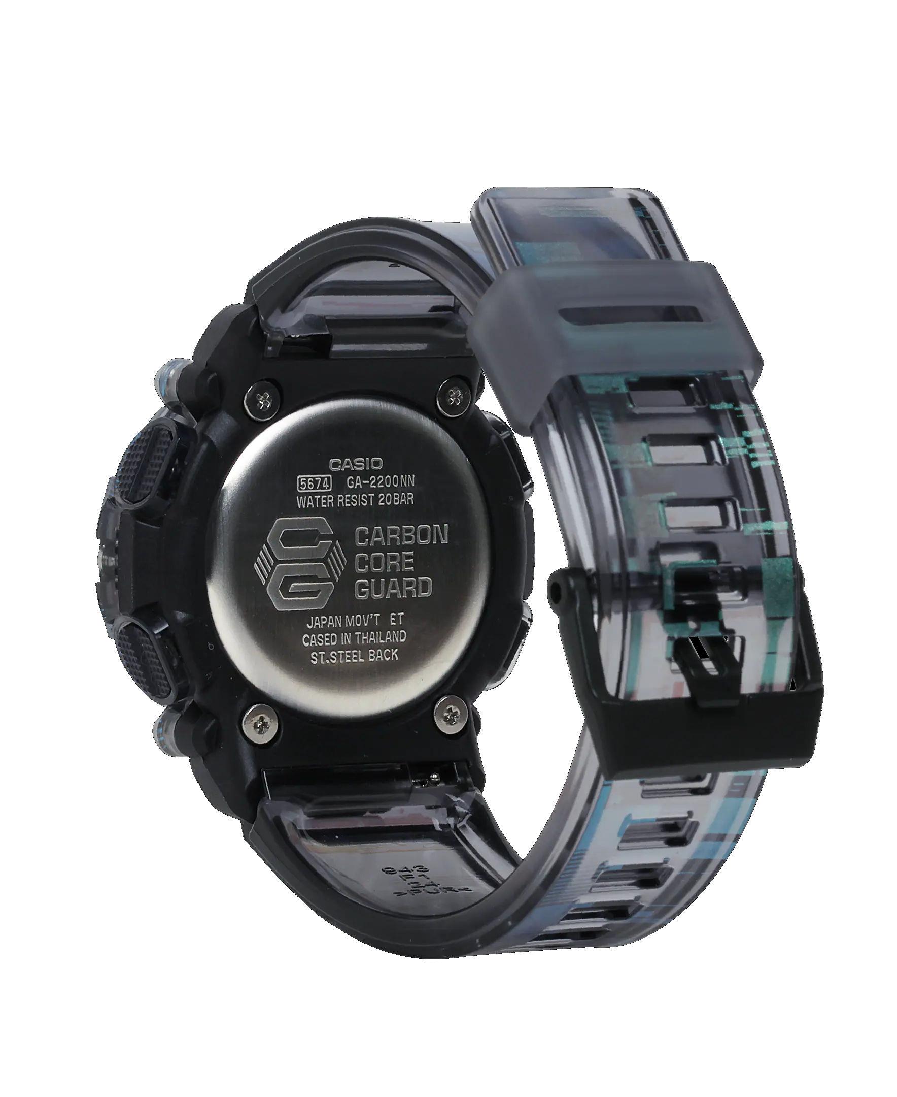 G-Shock Ga2200 Glitch Pattern ga2200nn-1a - Casio G-Shock wrist watch