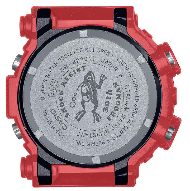 Frogman Red 30th Anniversary gw8230nt-4 - Casio G-Shock wrist watch