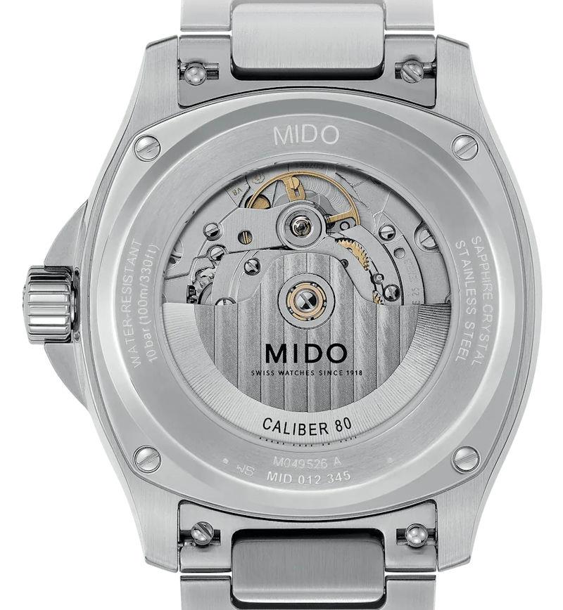 Multifort Tv Big Date Grey Ss m049.526.11.081.00 - Mido Multifort wrist ...