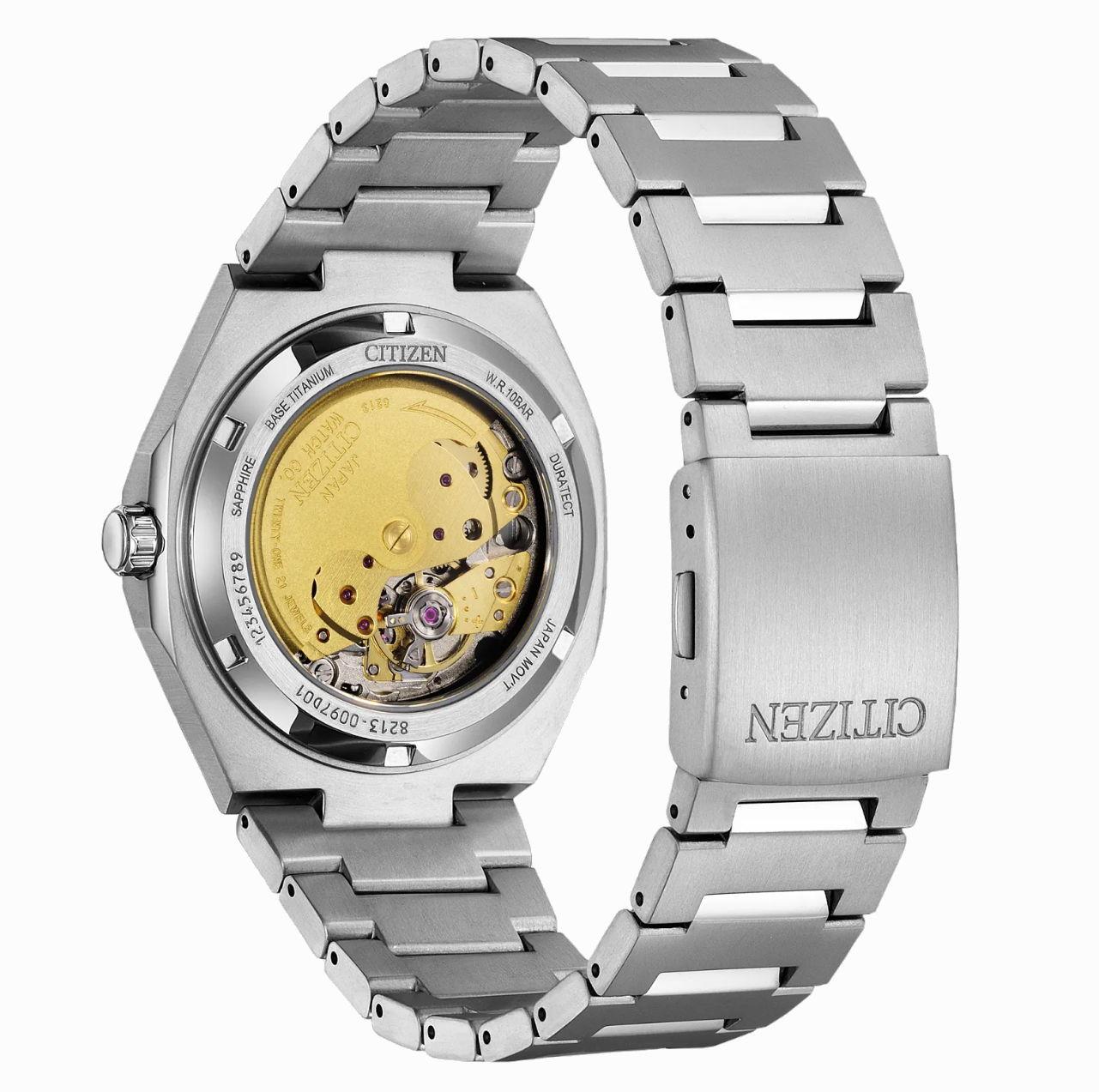 Zenshin Mechanical Blue Dial nj0180-80l - Citizen Automatic wrist watch