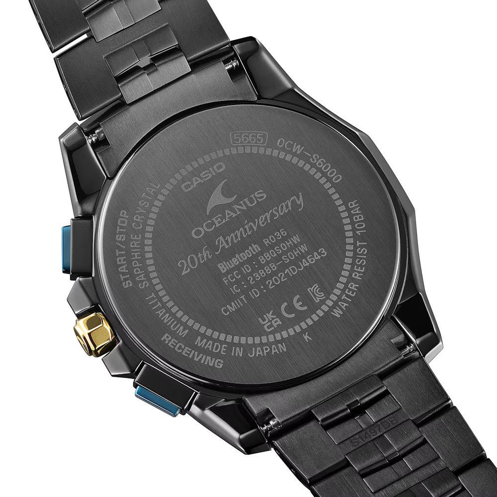 Oceanus Manta 20th Anniversary ocw-s6000bv-1ajr - Casio Oceanus wrist watch
