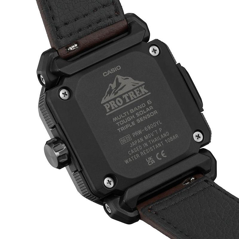 Protrek Bushcraft Black/Orange prw-6900yl-5 - Casio Protrek wrist watch