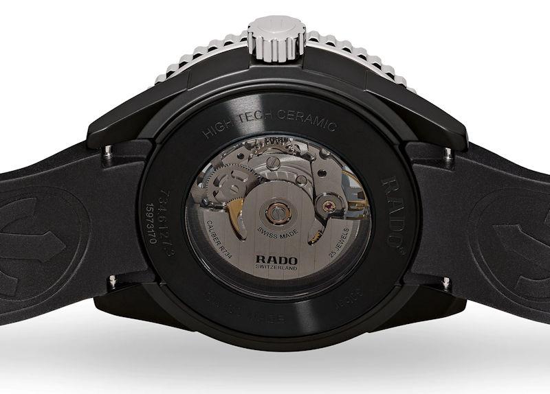 Captain Cook Black Skeleton Rb r32127156 - Rado Hyperchrome wrist watch