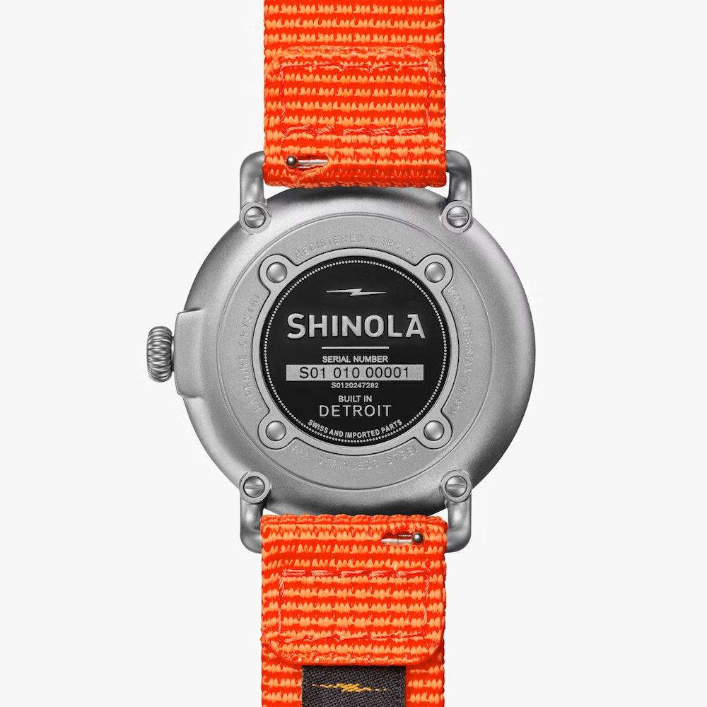 Runwell 41mm Orange s0101000293 - Shinola Runwell wrist watch