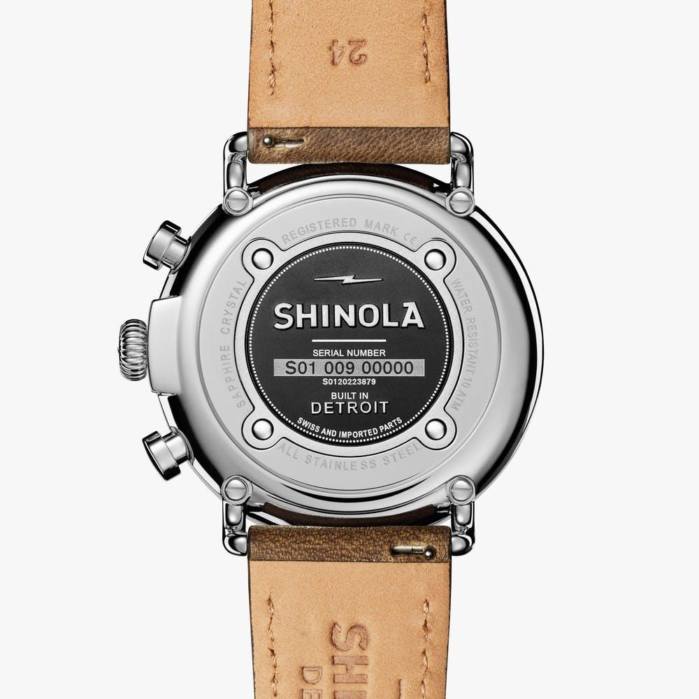 Runwell 47mm Blue Chronograph s0120223879 - Shinola Runwell wrist watch