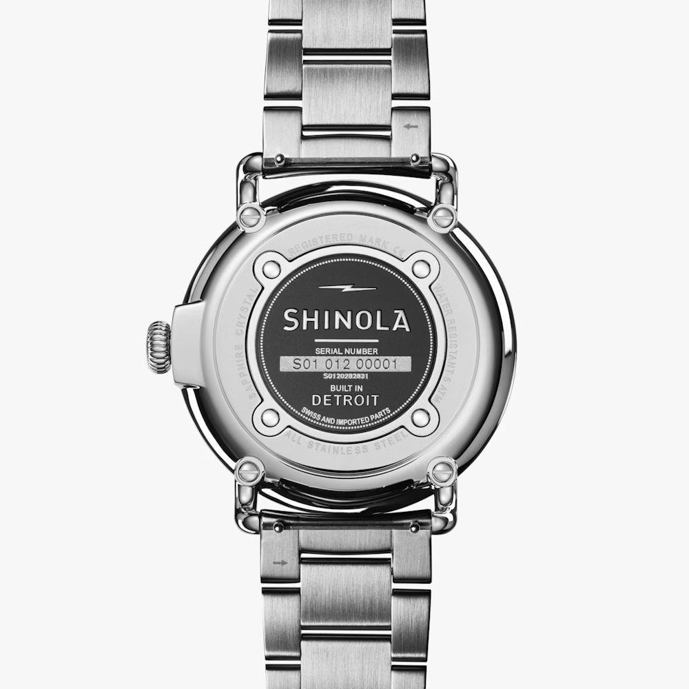 Runwell 41mm White/Blue s0120282831 - Shinola Runwell wrist watch