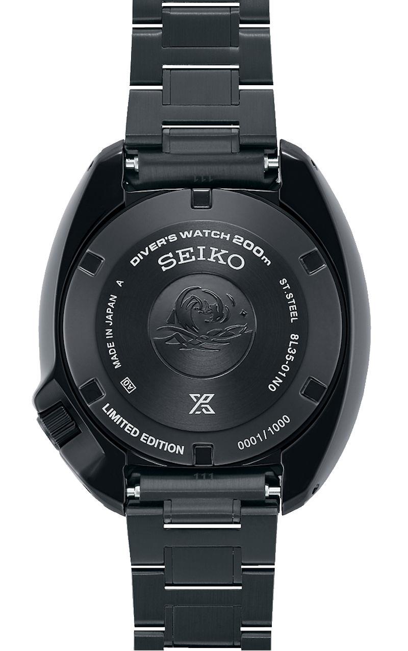 Black Series Turtle Ltd Ed sla061 - Seiko Luxe Prospex Master Series ...