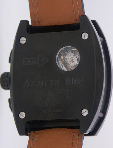 Mecha - 1 Bmf Pvd Yellow Eyes cgm-pvd-521b - Azimuth Mecha wrist watch