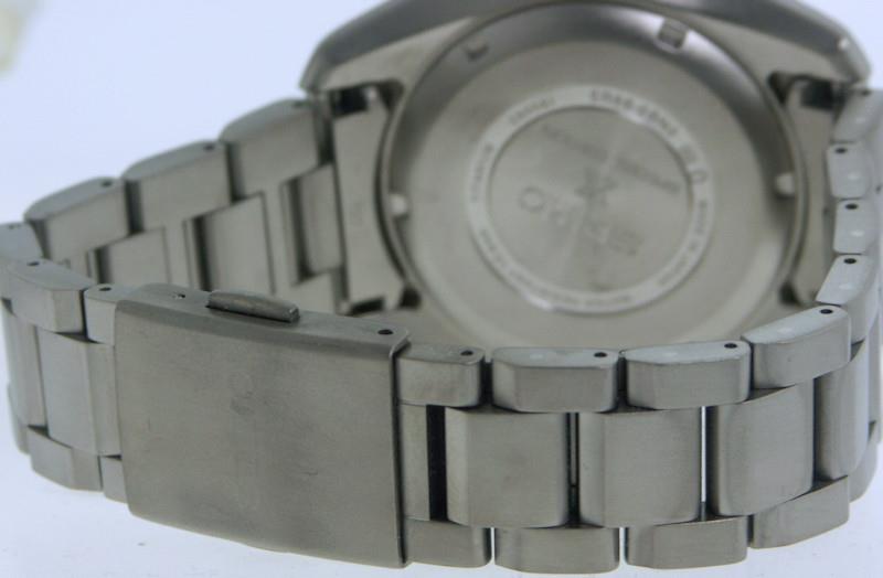 Seiko Titanium Gmt Spring Drive Moon snr051 - Pre-Owned Mens Watches