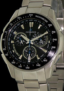 Oceanus Super Chronograph ocwm800tba-1a - Oceanus Atomic-Solar wrist watch