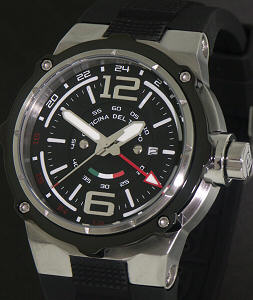 Power Lumicron Gmt Black 103021n - Officina Del Tempo Power wrist watch