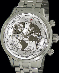 World Time Steel On Bracelet t3c476 - Tx Technoluxury World Time wrist ...